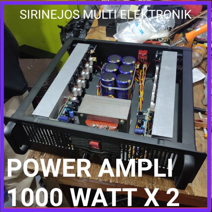 power ampli rakitan 1000 Watt x 2 | Lazada Indonesia