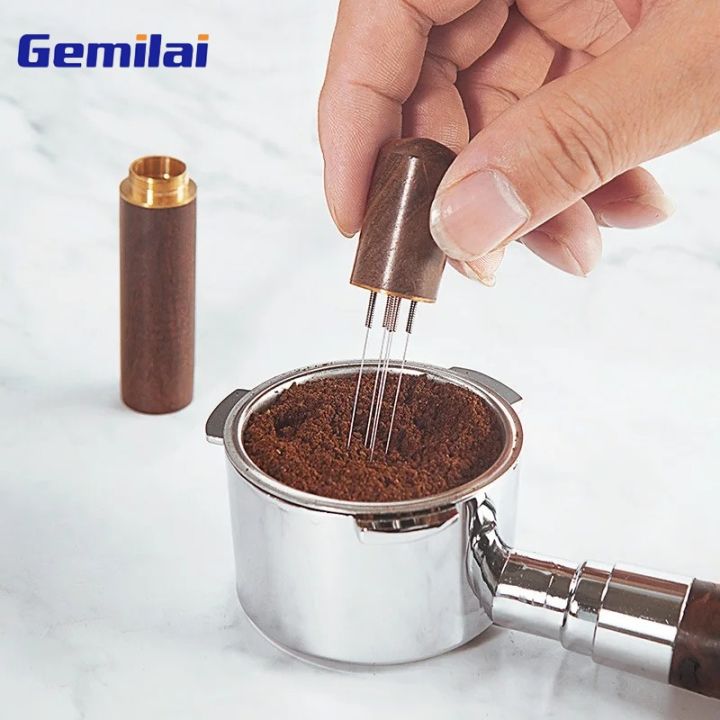 Coffee powder clumping disperser stainless steel 6-needle Espresso ...
