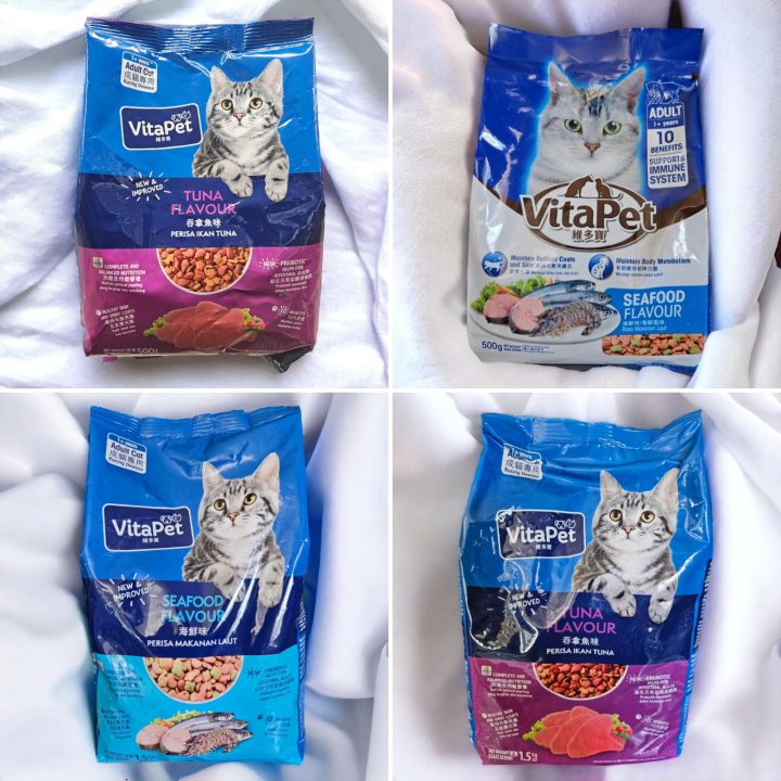 VitaPet Dry Cat Food (1.5kg) and (500g) | Lazada PH
