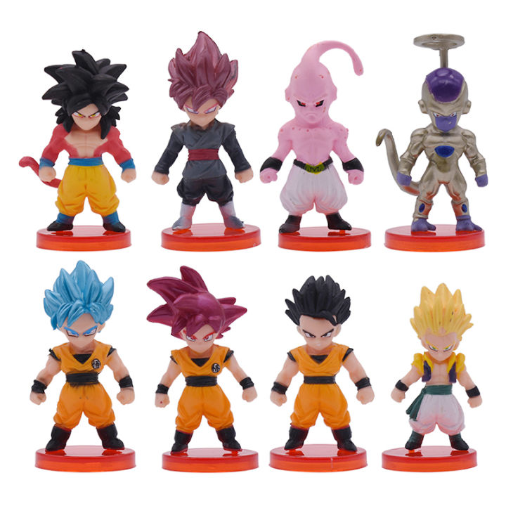 8 Cái/lốc Dragon Ball Super Saiyan Series Nhân Vật Hành Động Bộ-Son ...