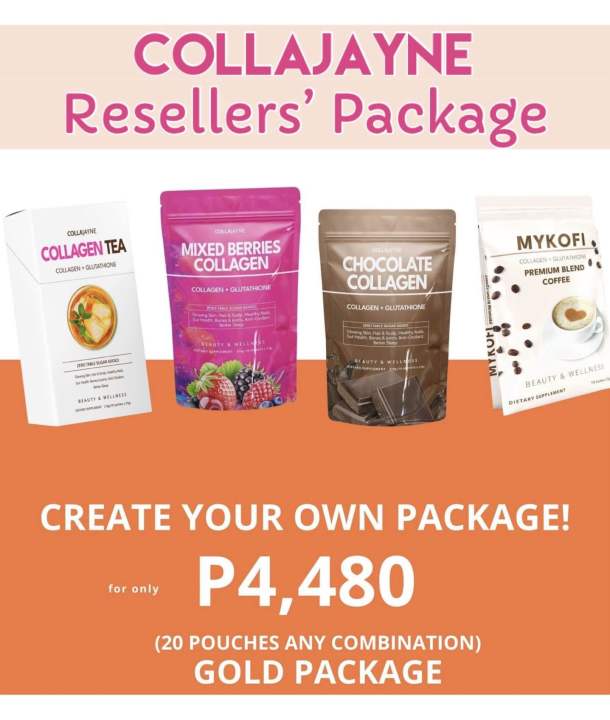 COLLAJAYNE, MYKOFI, CHOCOLATE COLLAGEN Resellers’ Package | Lazada PH