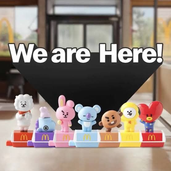 BT21 BTS x McDonald's Toys | Lazada PH