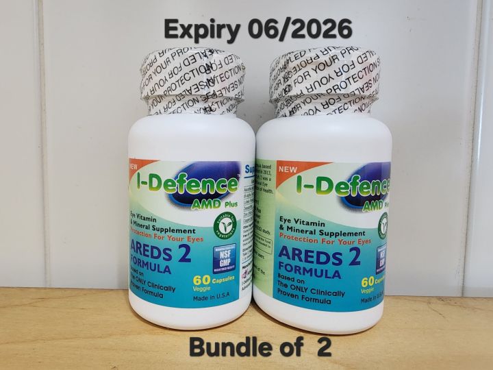 BUNDLE SALE LOCAL SELLER I-Defence AMD Plus AREDS 2 Eye Vitamin ...