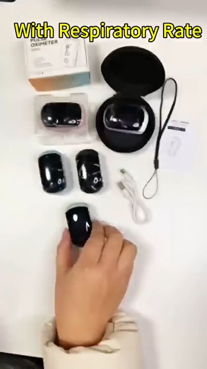 Portable Finger Oximeter Medical Grade Rechargeable Pulse Oximeter ...