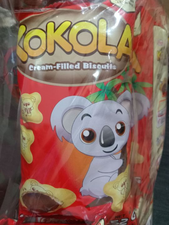 Kokola Cream Filled Biscuit 10 packs x 52g | Lazada PH