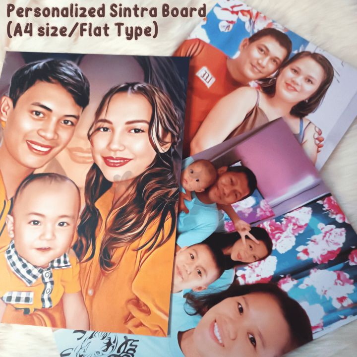 PERSONALIZED Sintra Board Photo Tile Sizes A4, A5, and Phototiles 3mm ...