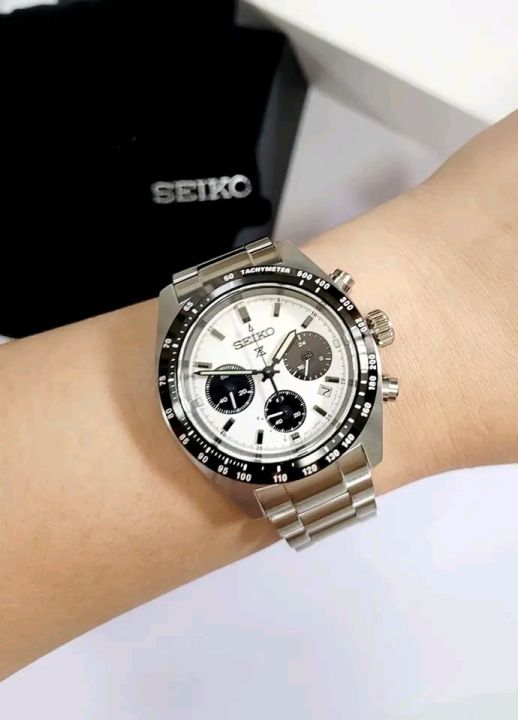 Seiko Prospex SSC813 Panda Solar Watch | Lazada PH