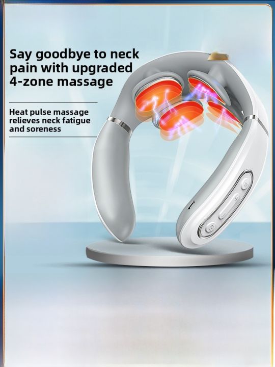 AUX | AUX Neck Massager Pulsed Heat Therapy Spinal Cord Unblocking Neck ...