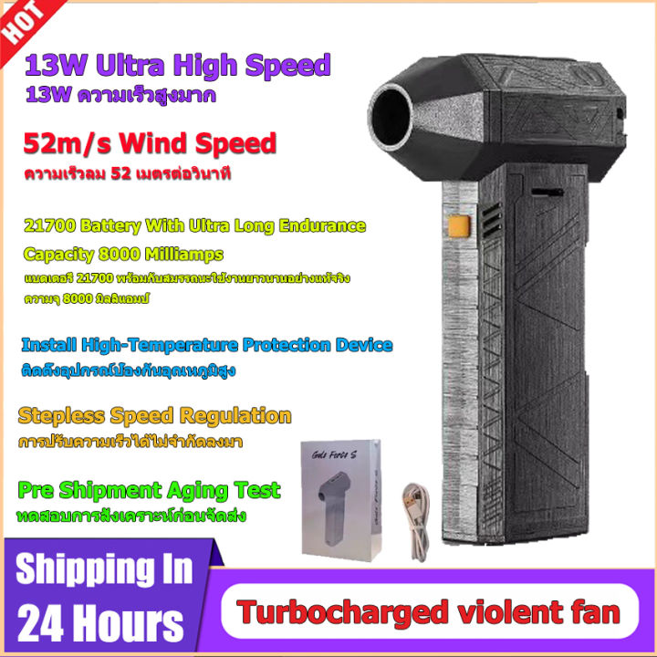 ⭐️【High Quality+In Stock】⭐️Turbo Fan Mini Turbo Jet Fan Turbo Violent ...