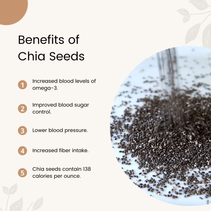 100% organic chiaa seed black | Lazada Indonesia