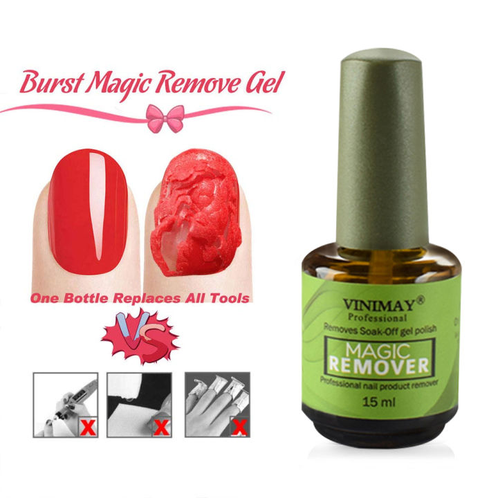 Nail Gel Polish Remover 3-5 Mins Fast Remover Magic Remover Gel Nail ...