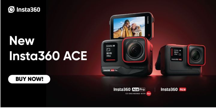 Insta360 Ace Pro Waterproof Action Camera Co-Engineered with Leica, 4K120fps Active HDR Video ...