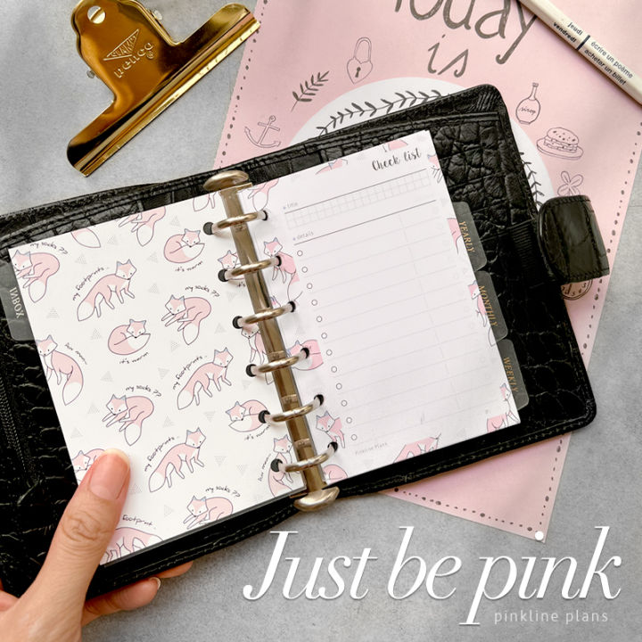 Adorable Colorful Pet Core Refillable A5 A6 A7 Slim Unusual Notebook ...