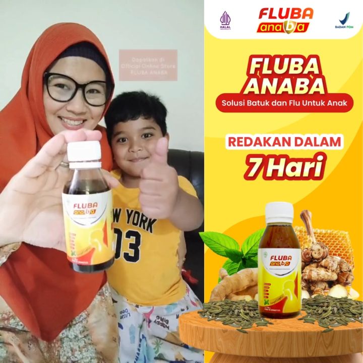FLUBA ANABA 2 Box - Redakan Batuk & Flu Untuk Anak & Dewasa | Lazada ...