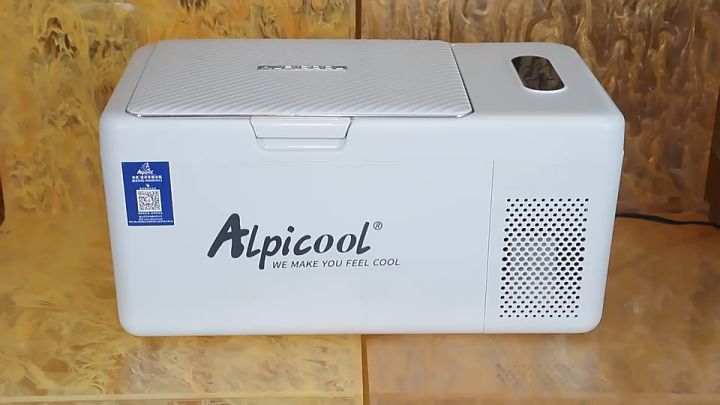 Alpicool S15 Portable Freezer, 12 Volt Refrigerator, 18 Quart (16.8 Liter) Fast Cooling 12V Car ...