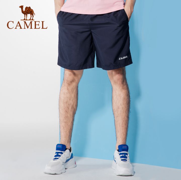 Camel men's sports and leisure shorts loose shorts | Lazada