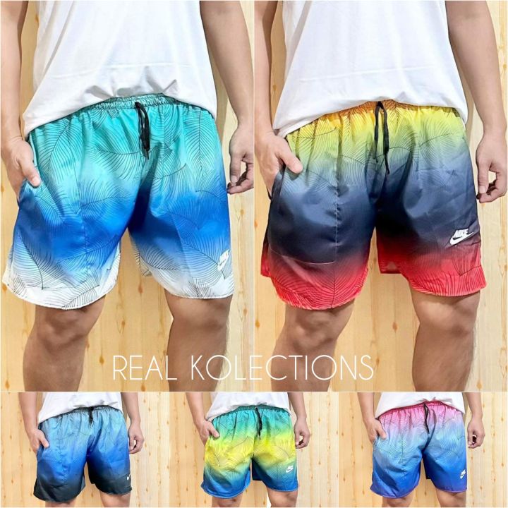 SET OF 3 OMBRE TRICOLOR TASLAN SHORT FOR MEN | Lazada PH