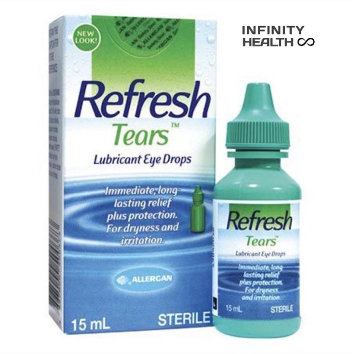 Refresh tears lubricant eye drops 15ml [exp 04/27] | Lazada