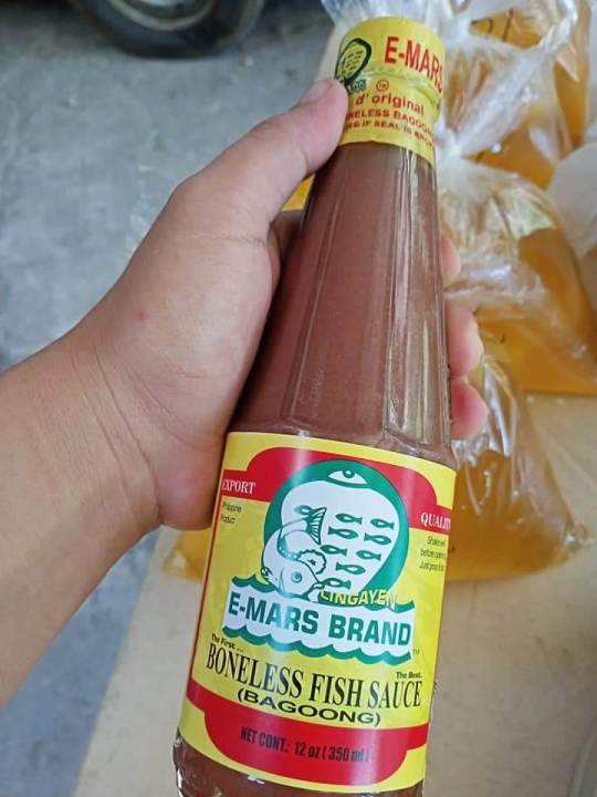 E-Mars Brand Pure Boneless Bagoong 350ML | Lazada PH