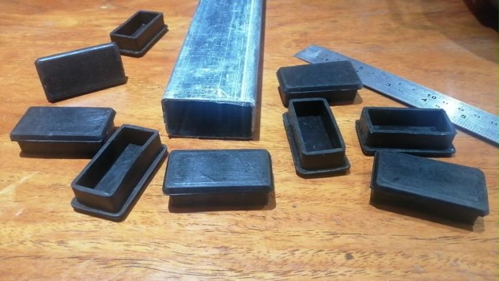 1x2 inches (25x50MM) RECTANGULAR INSERT HEAVY DUTY Tubular Rubber ...