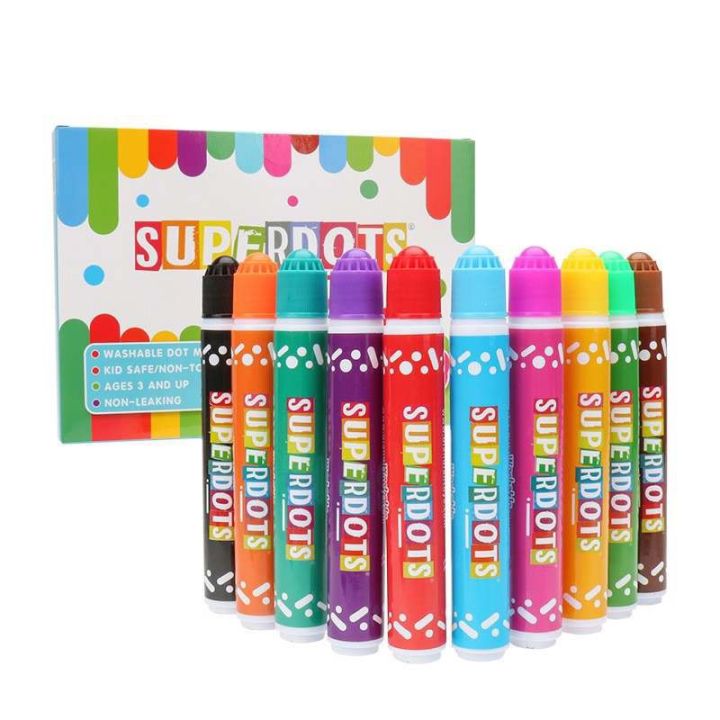 Superdots markers washable dot marker kids dot paint arts and crafts ...