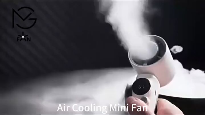 Pro Turbo LED Mini Fan SS-026 - 100-Speed Portable Handheld Jet Fan ...