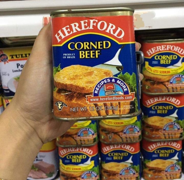 hereford corned beef 340g / 25% less sodium 340g | Lazada PH