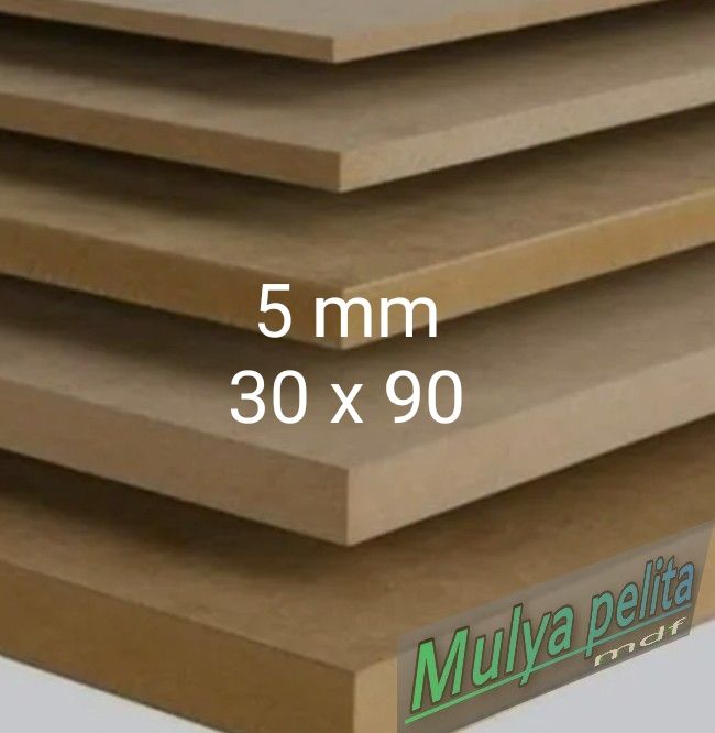 Papan MDF Tebal 5 mm 30 x 90 | Lazada Indonesia