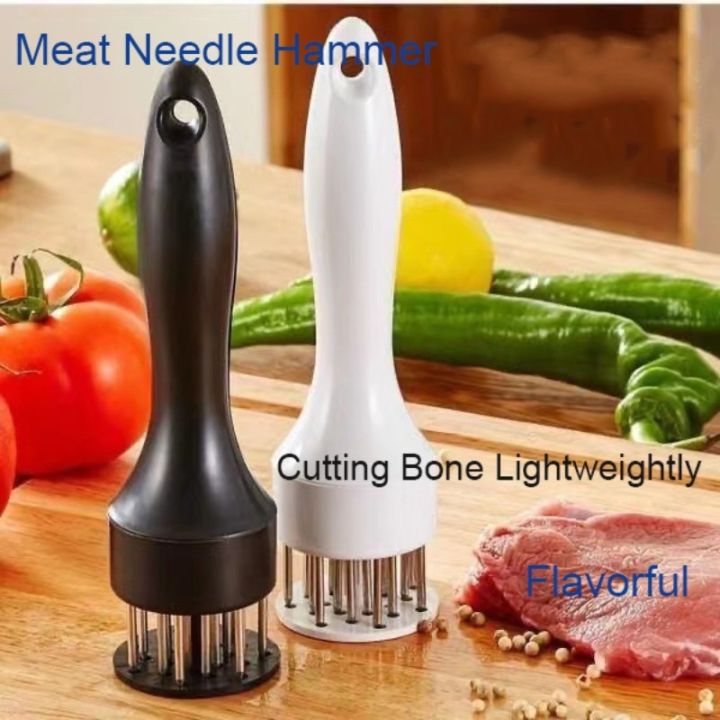 2 Colors Handheld Tender Meat Needle With Broken Tendons Pork Chop