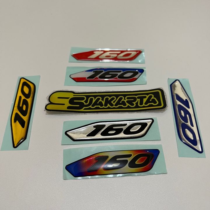 STIKER STICKER EMBLEM 160 TIMBUL | Lazada Indonesia