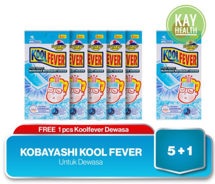 Koolfever Dewasa 5 + 1 (Sachet kemasan minimarket) Original | Lazada Indonesia