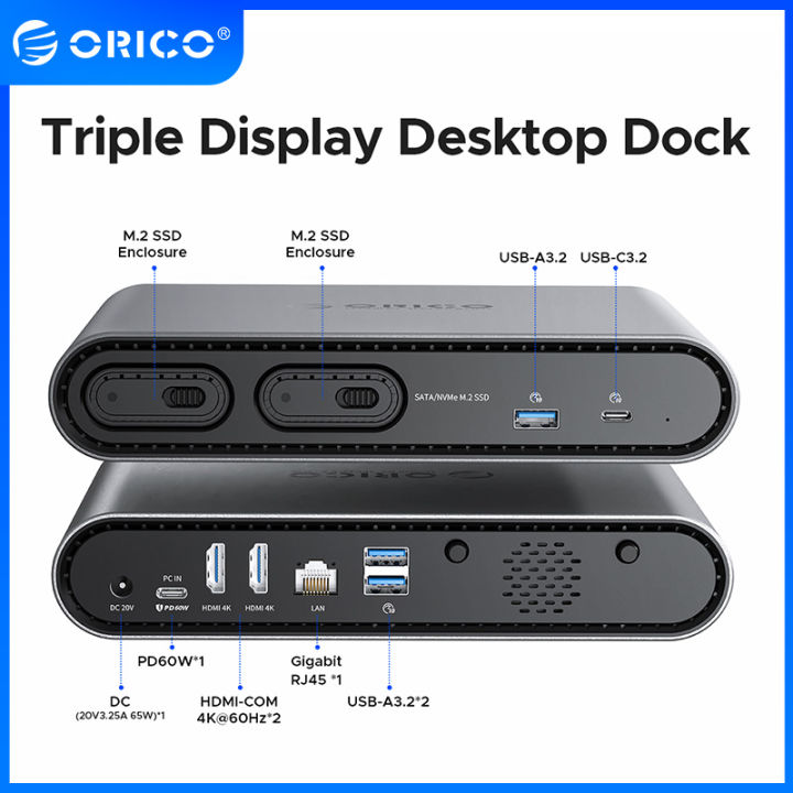 Orico M.2 NVME SATA Data Storage Full Function Type C Dual Protocal ...