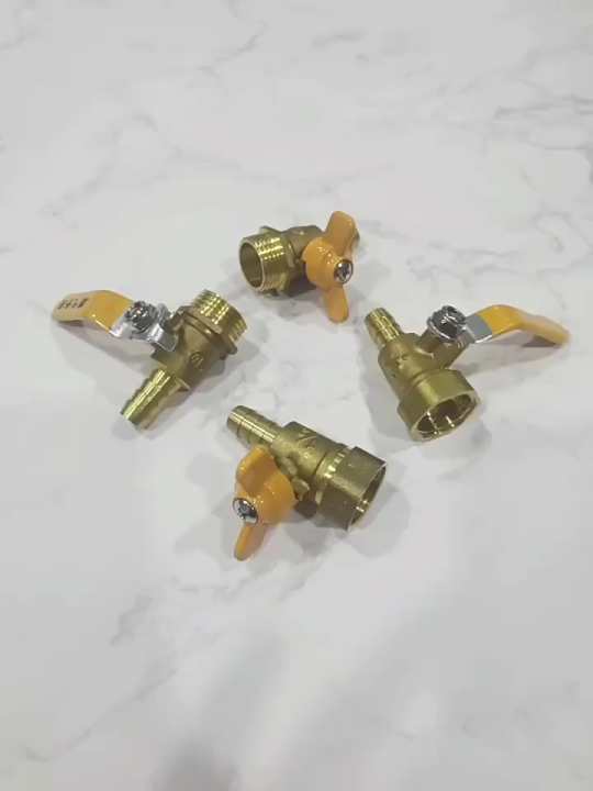 Stop Kran Gas / Valve Keran Gas 1/2" Inch Bahan Kuningan | Lazada Indonesia