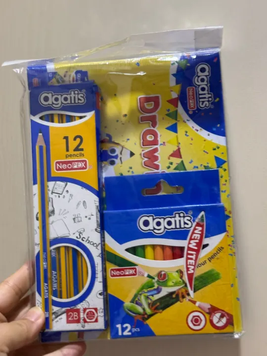 Agatis Eco Coloring Set / Paket Mewarnai Agatis | Lazada Indonesia