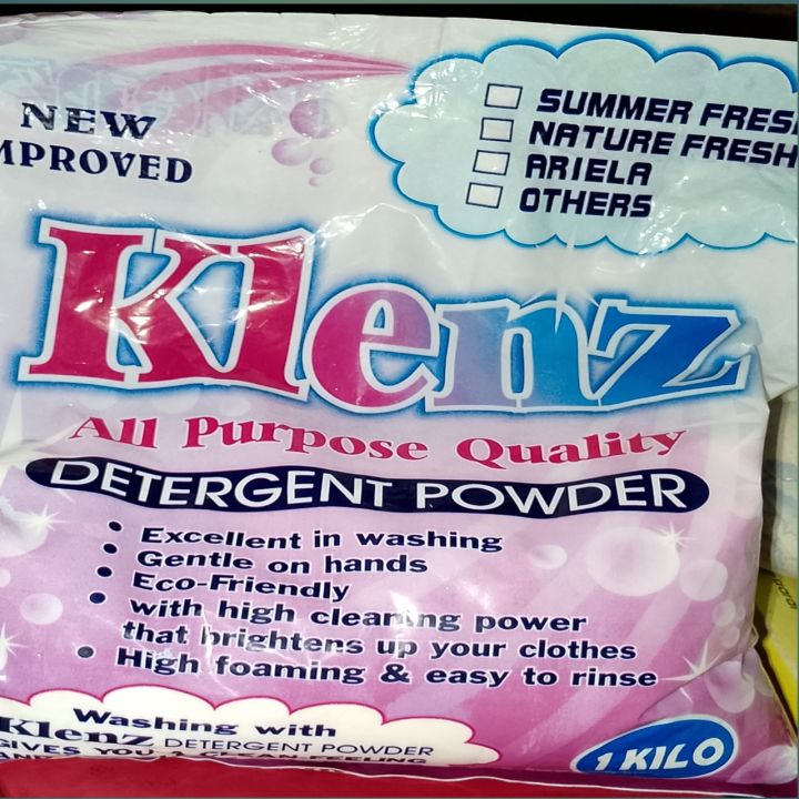 (1KL)KLENZ ALL PURPOSE QUALITY DETERGENT POWDER | Lazada PH