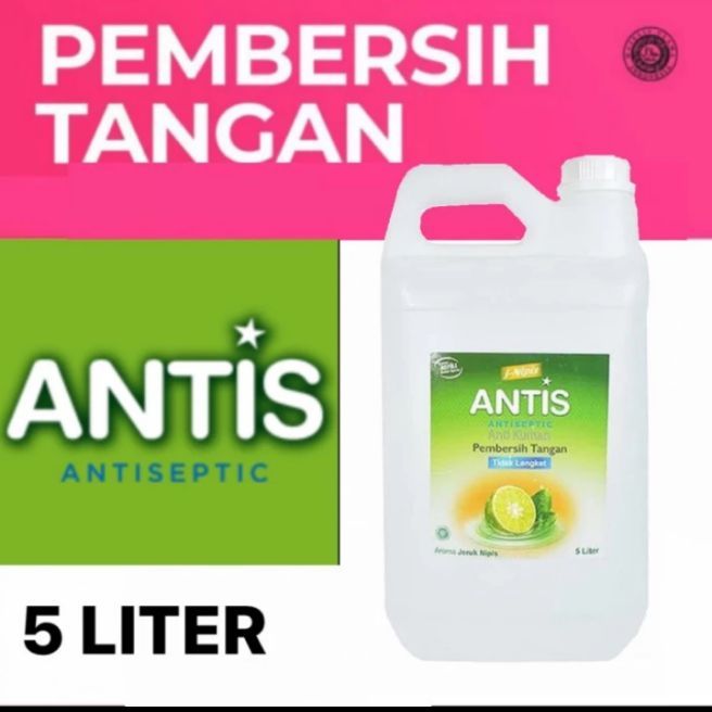 Antis Hand Sanitizer Cair / Spray Galon 5 liter | Lazada Indonesia