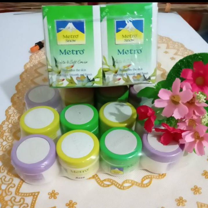 cream metro snow white & soft 35 & 60 Ml | Lazada Indonesia