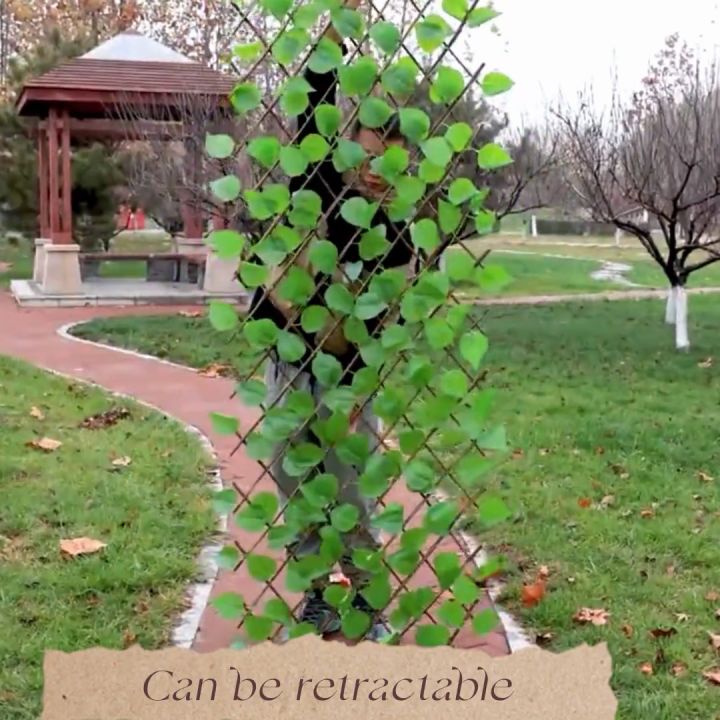 Spot Long 40cm/70cm Artificial Fence Rattan Green Plant leaves Home ...