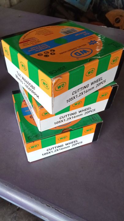Batu gerinda potong tipis WD '4 x 1,2mm isi 20 pcs | Lazada Indonesia