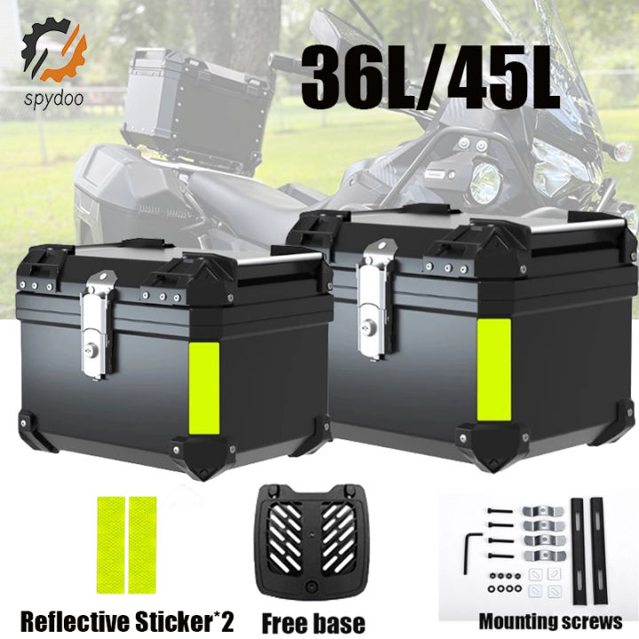 [Free shipping] Motor Top Box Motorcycle Box 45L Motorcycle Tail Box ...