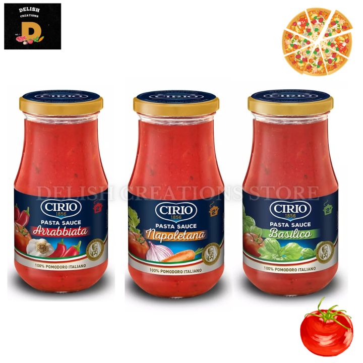 CIRIO PASTA SAUCE 420G. ซิริโอ้ พาสต้า ซอส ♡ 1 bottles 1 ขวด ♡ | Lazada ...