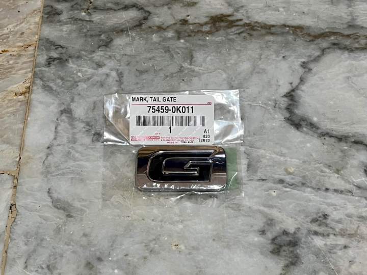 Genuine Toyota Hilux/Fortuner G Emblem 2008-present | Lazada PH