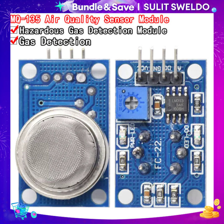 New MQ135 MQ-135 Air Quality Sensor Hazardous Gas Detection Module For Arduino M2 PromotionHot ...