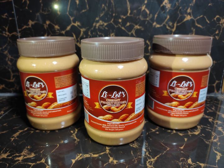 Li-lets Creamy Peanut Butter 580g / Li-let's / lilets/Palaman / Spread ...