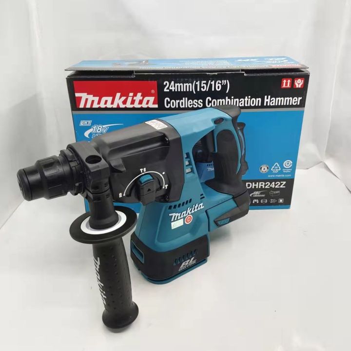 Makita 18V Brushless Rotary Hammer DHR242 Cordless Combination Hammer ...