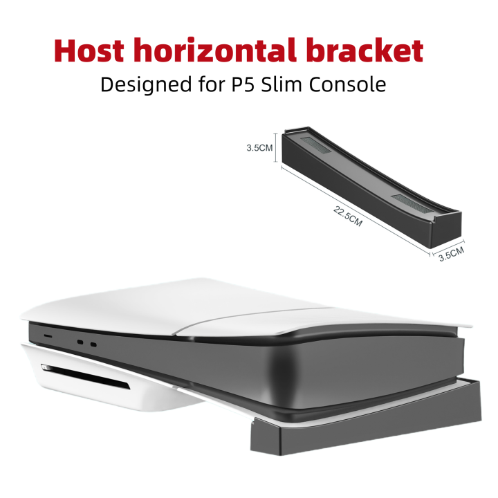 Horizontal Stand for PS5 Slim Console Only Base Stand Accessories ...