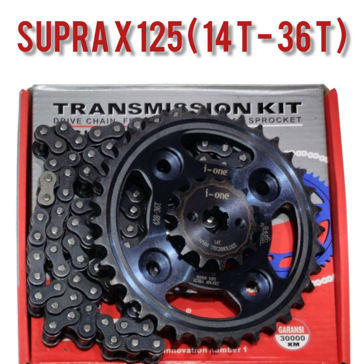 Chain Drive / Gir set/Gigi Tarik Supra x 125 | Lazada Indonesia