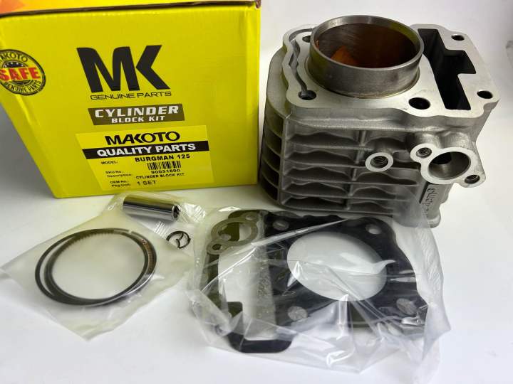 BURGMAN 125 CYLINDER BLOCK KIT MAKOTO | Lazada PH