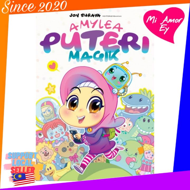 Komik-M Amylea #1 Puteri Magik by Jon Suraya Komik PTS | Lazada