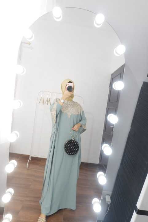 BAJU KAFTAN MUSLIM WANITA 2024- KAFTAN SATu SET | Lazada Indonesia